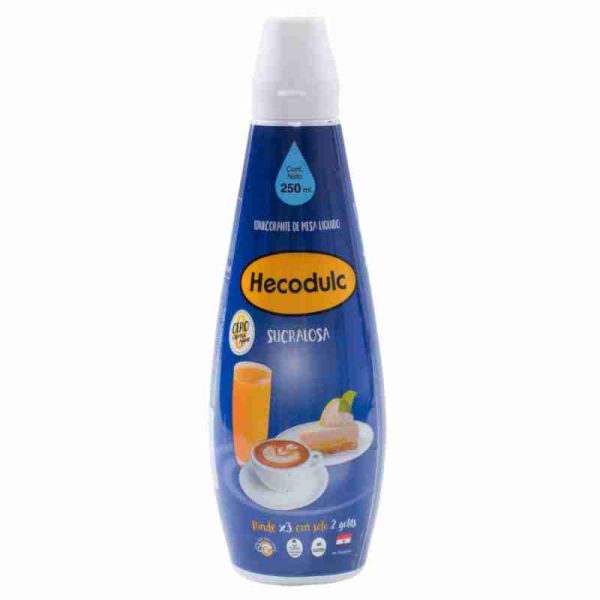 EDULCORANTE LIQUIDO HECODULC SUCRALOSA 250ML(12)